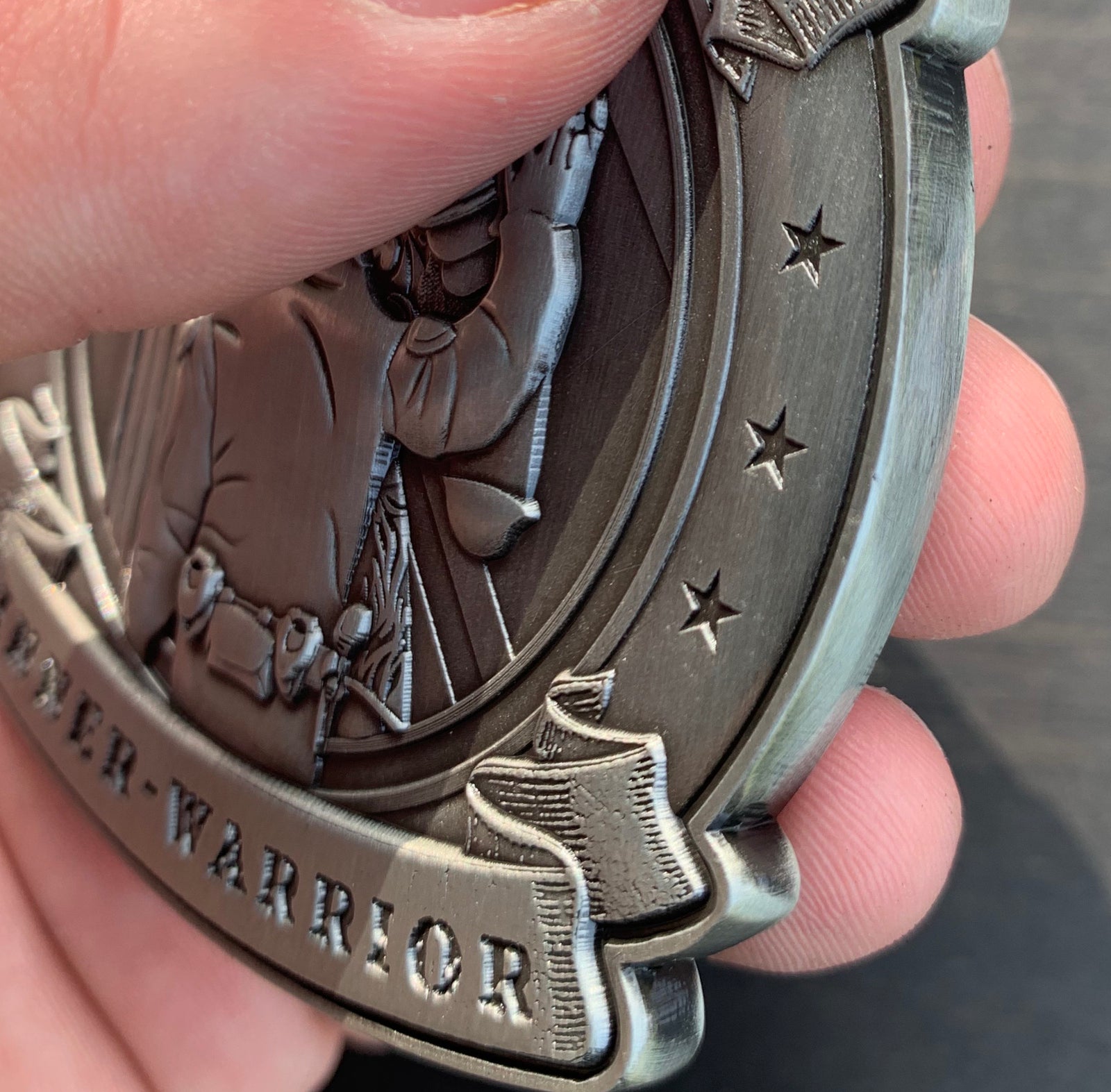 Honorbound Inner-Warrior Challenge Coin