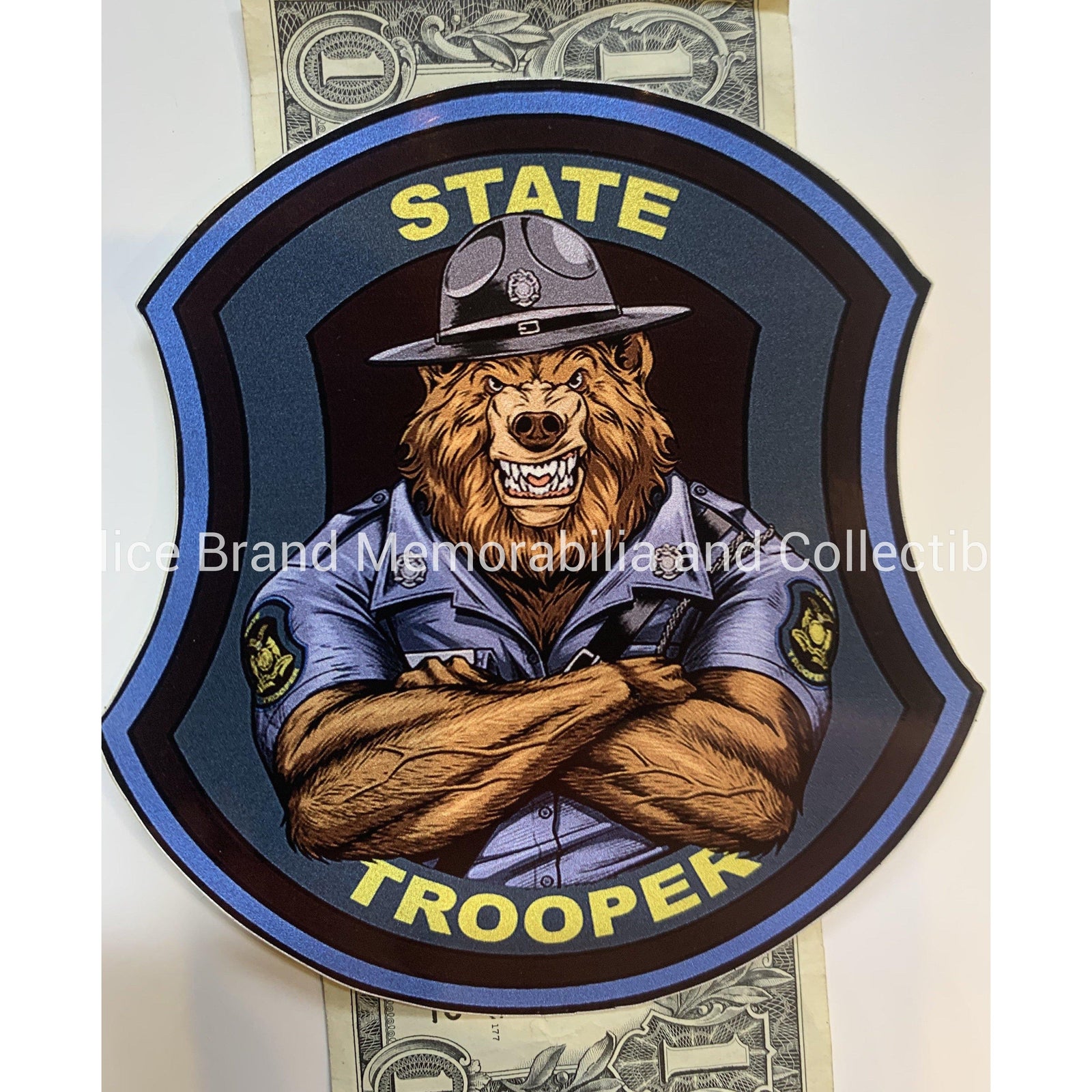 MO State Trooper Bear Sticker