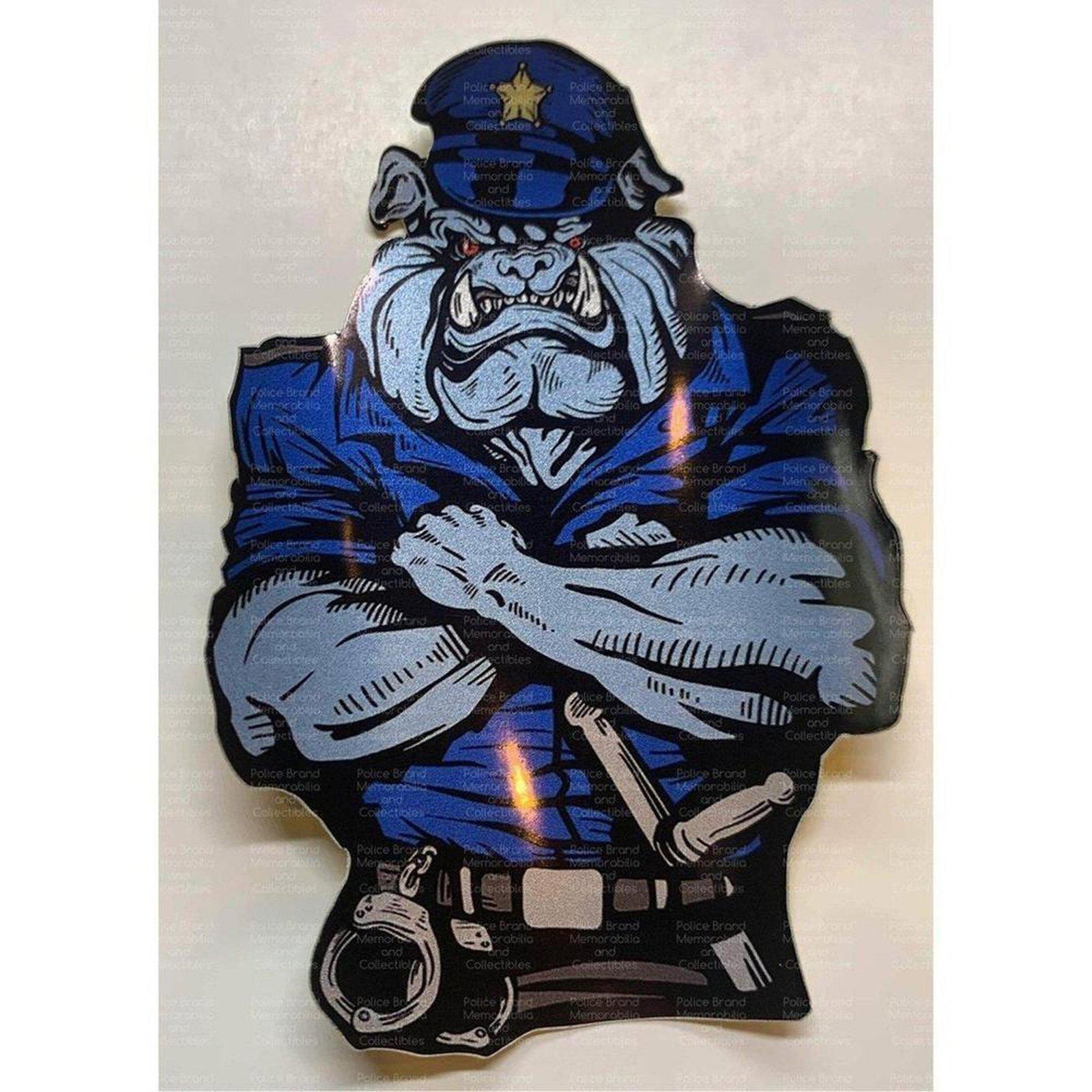 Police Bulldog Sticker